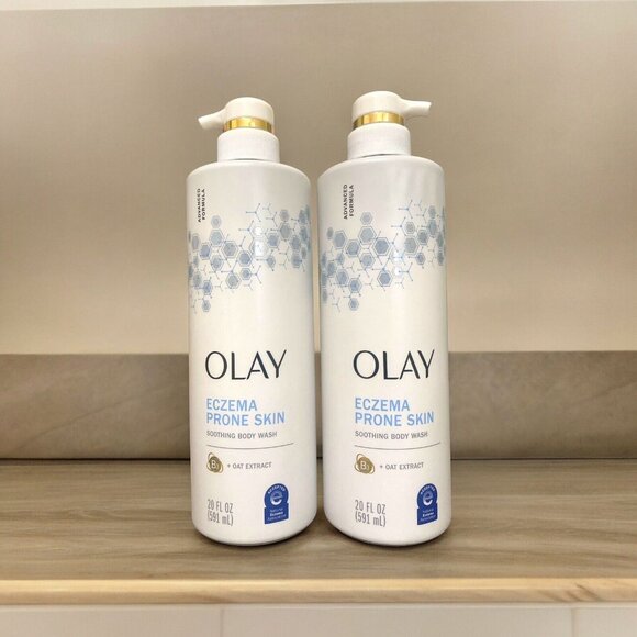 OLAY | Hair | 2 Olay Eczema Prone Skin Soothing Body Wash 2 Fl Oz B3 ...